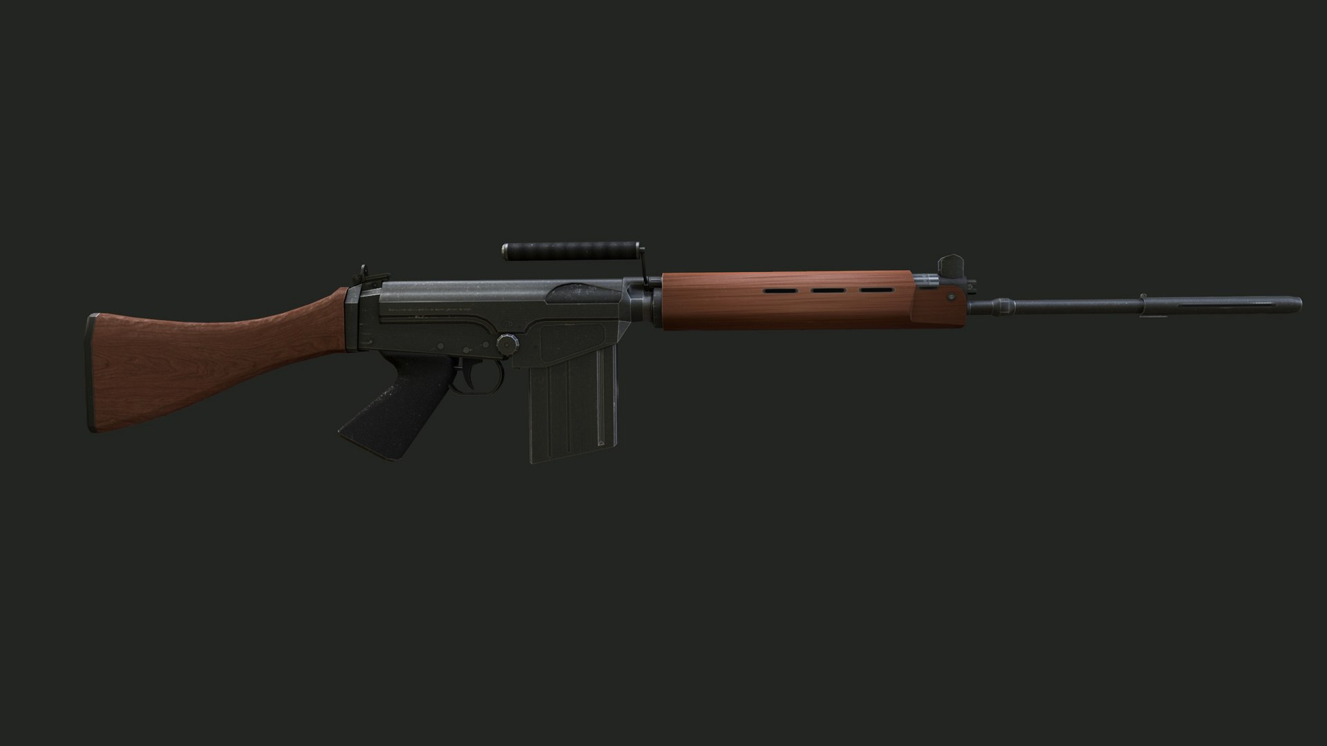 3D Fn Fal - TurboSquid 1151742