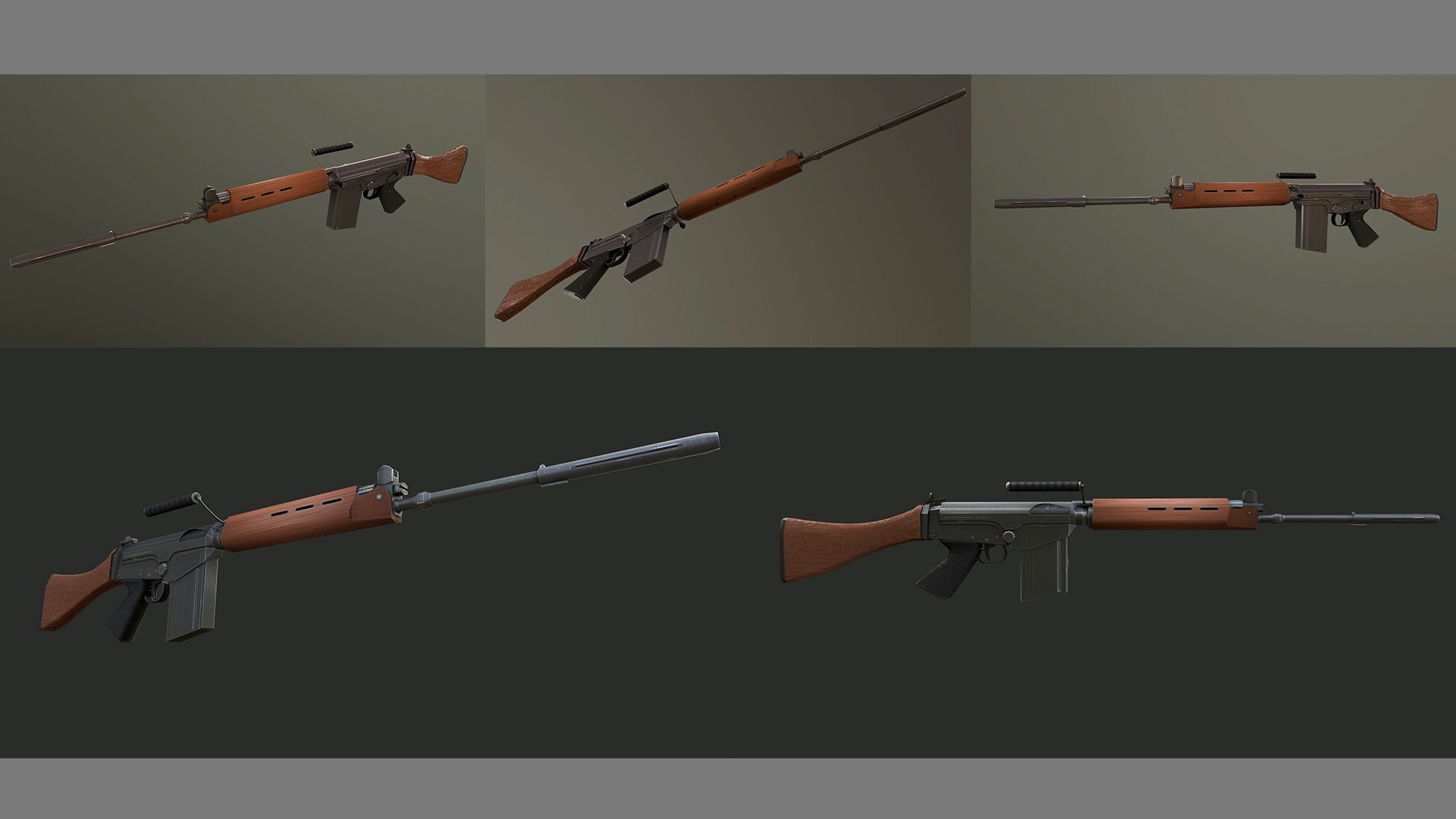 3D Fn Fal - TurboSquid 1151742