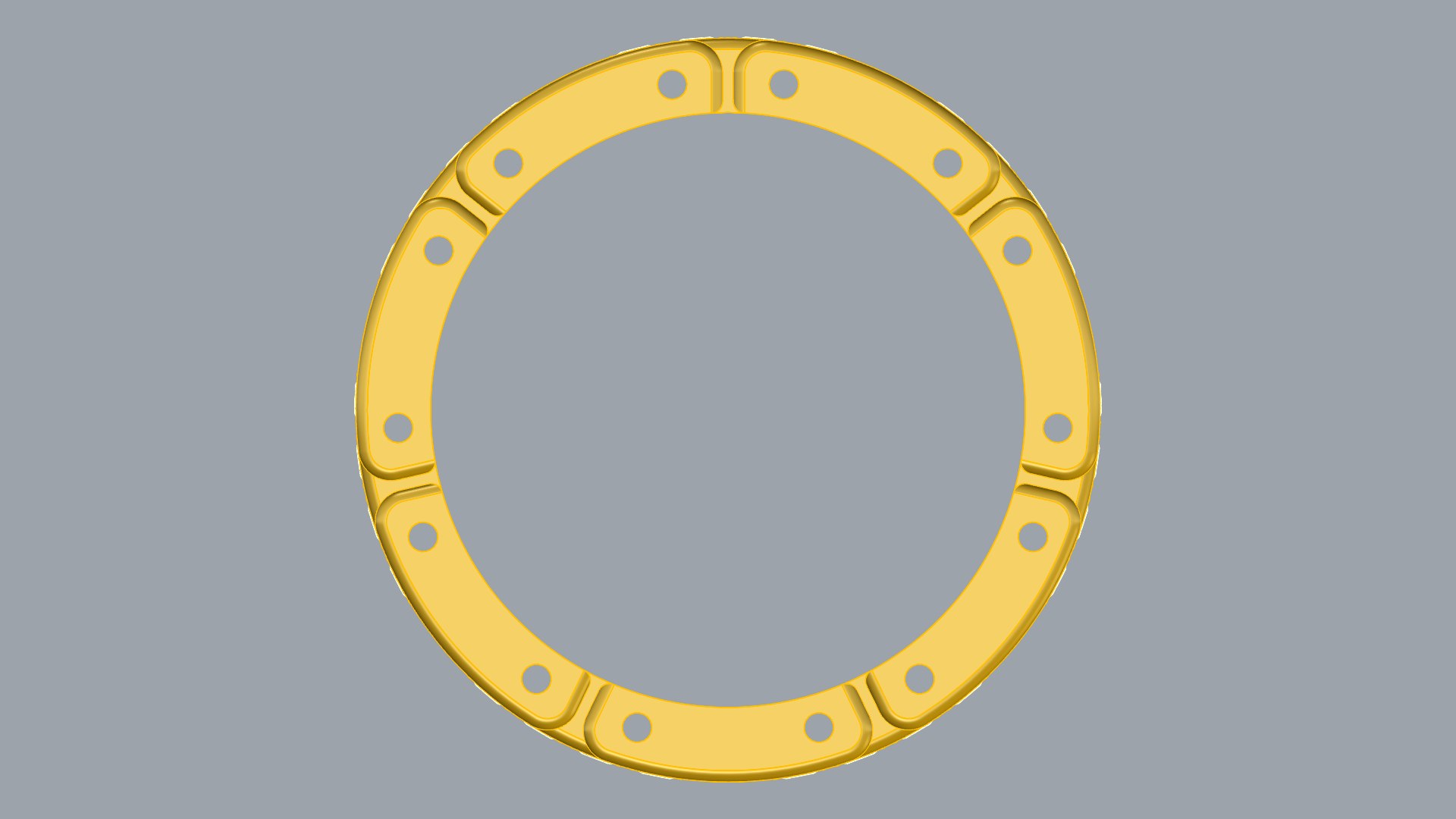 3D Luxurious Interlocking Band Ring JDBCo - TurboSquid 2345813