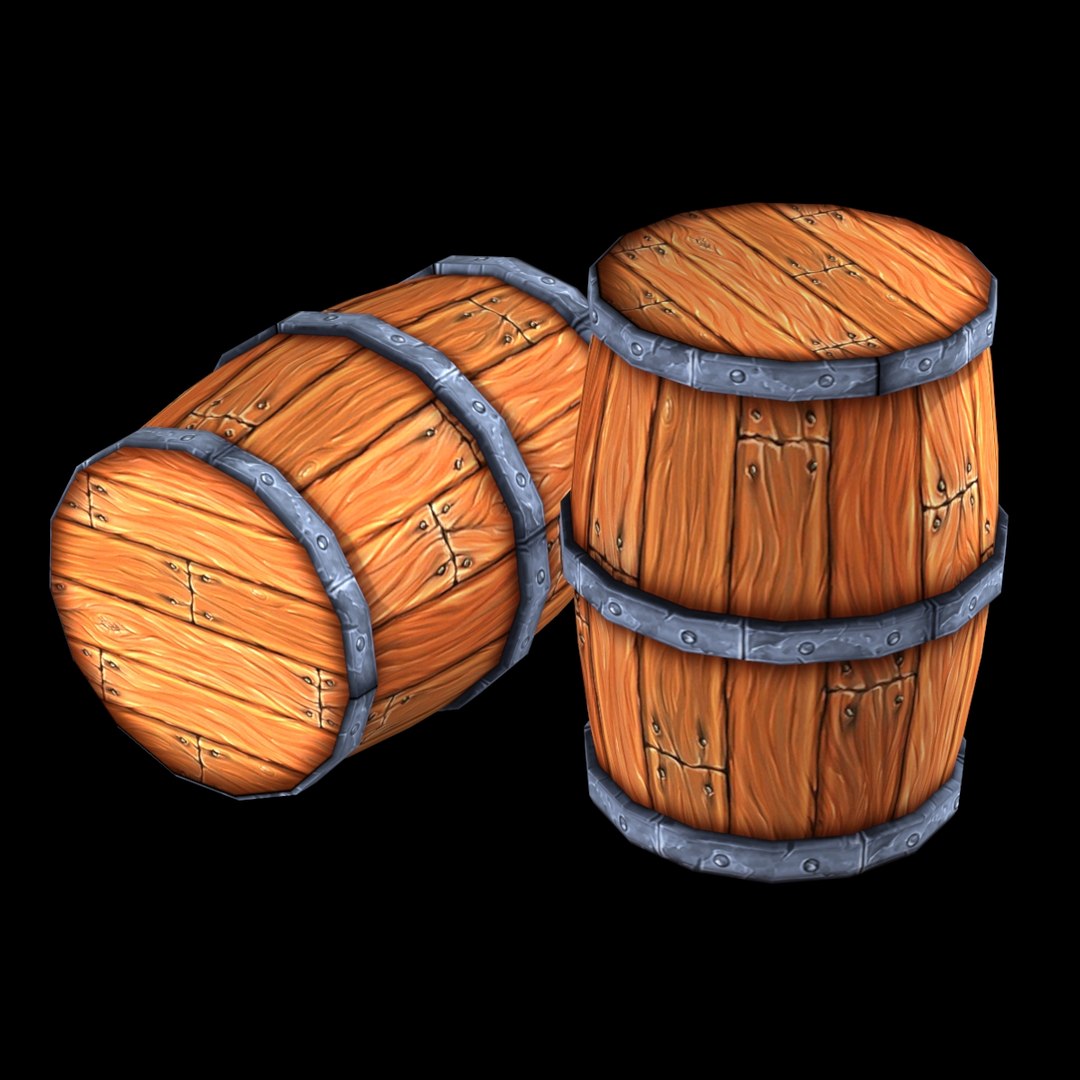 3D Barrel - TurboSquid 1053393