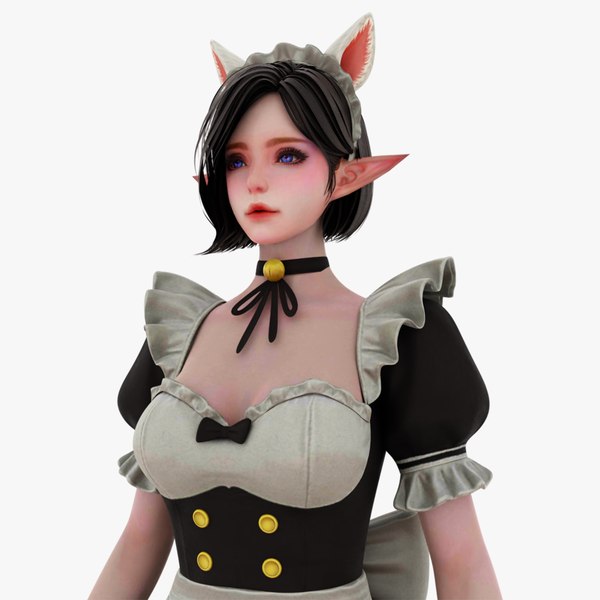ELF WAITER Modelo 3D - TurboSquid 2090016