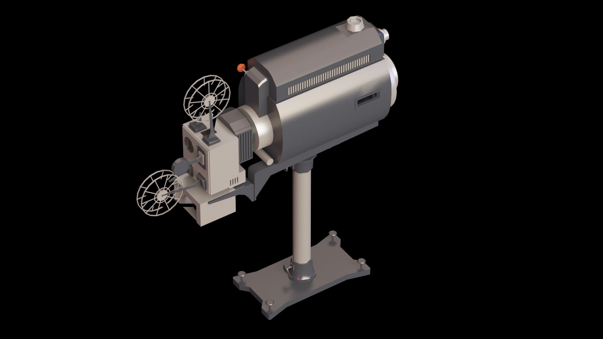 Movie Projector 3D Model - TurboSquid 2076287