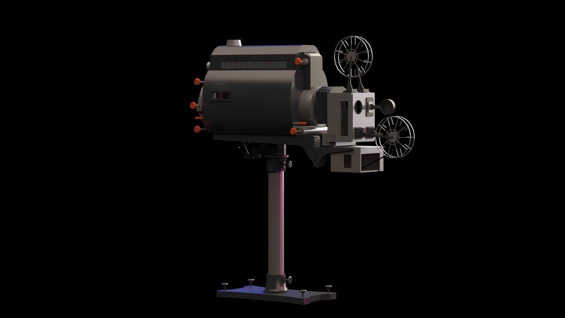 Movie Projector 3D Model - TurboSquid 2076287