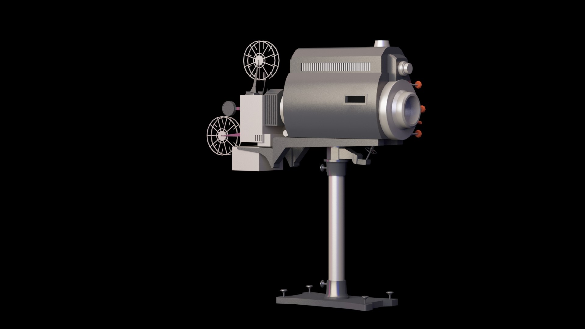 Movie Projector 3D Model - TurboSquid 2076287
