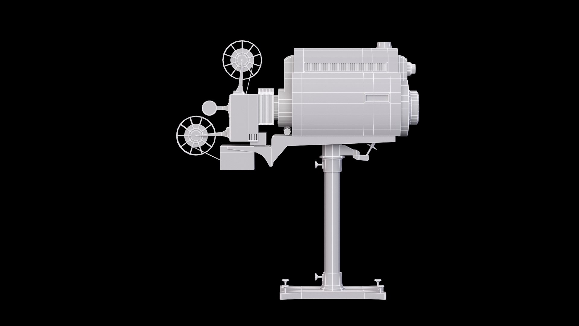 Movie Projector 3D Model - TurboSquid 2076287