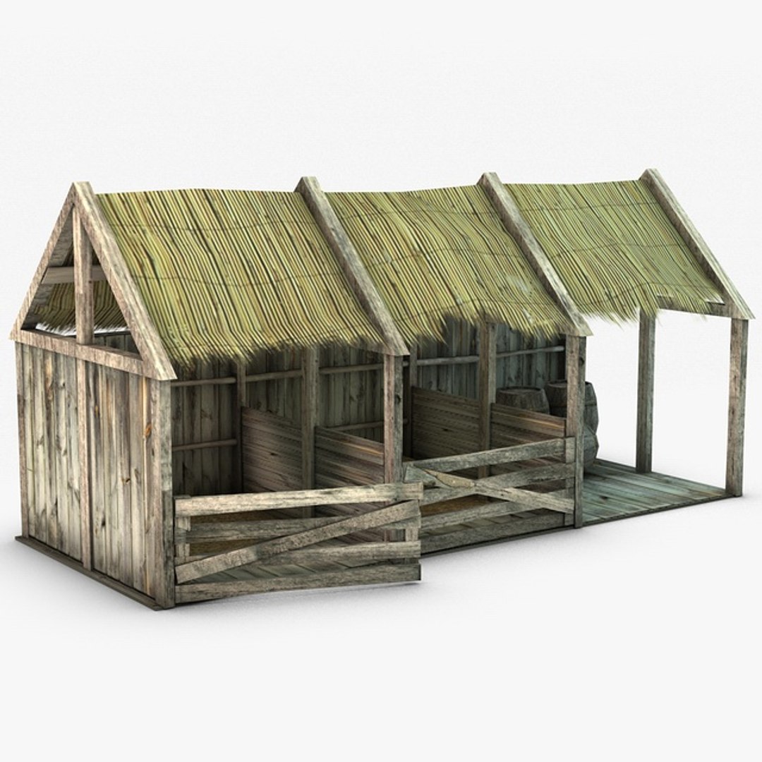3d model stable
