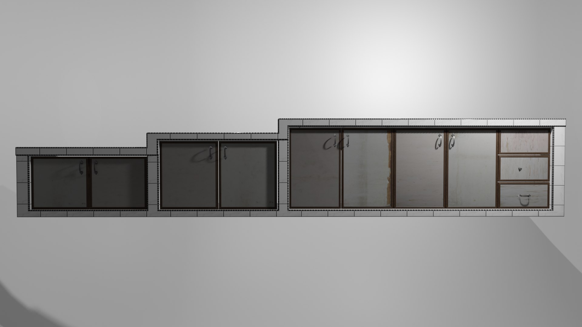 Storage Cabinets 3D Model - TurboSquid 1788580