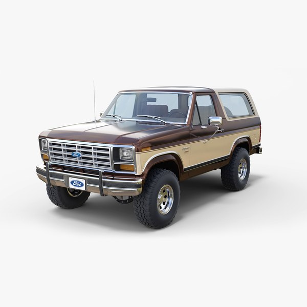 Ford Bronco 3D Models for Download | TurboSquid
