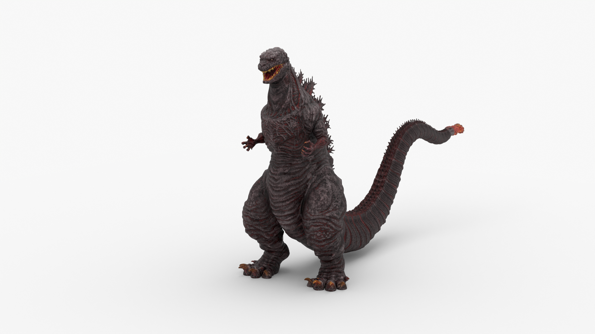 신 고질라 3D 모델 - TurboSquid 2288846
