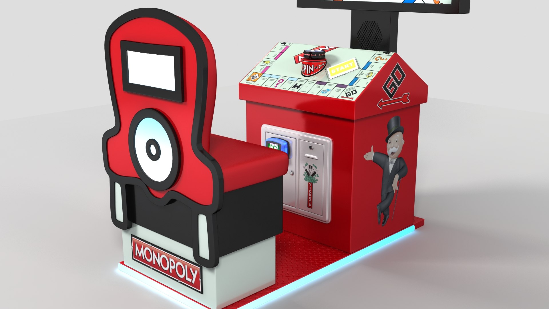 3D Model Monopoly Arcade - TurboSquid 1526816