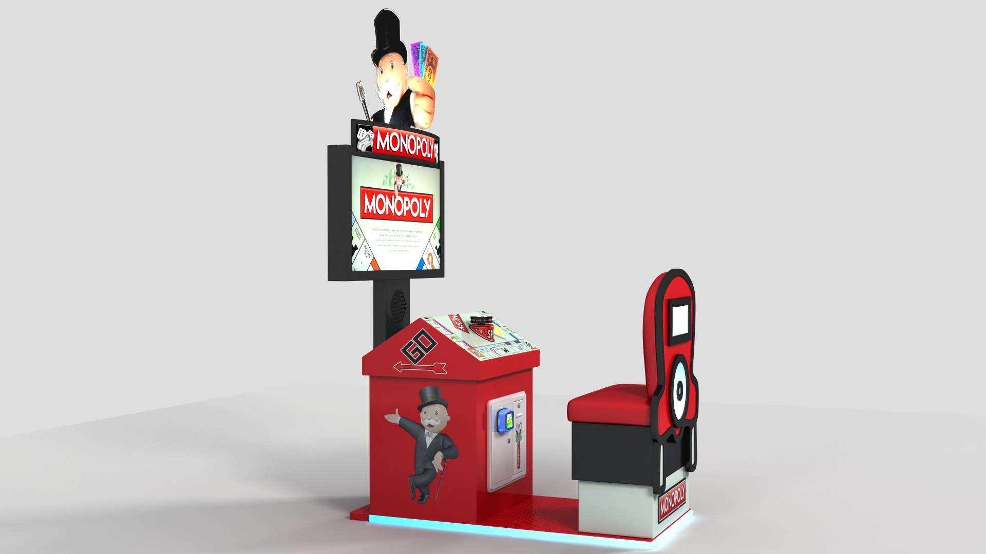 3D Model Monopoly Arcade - TurboSquid 1526816