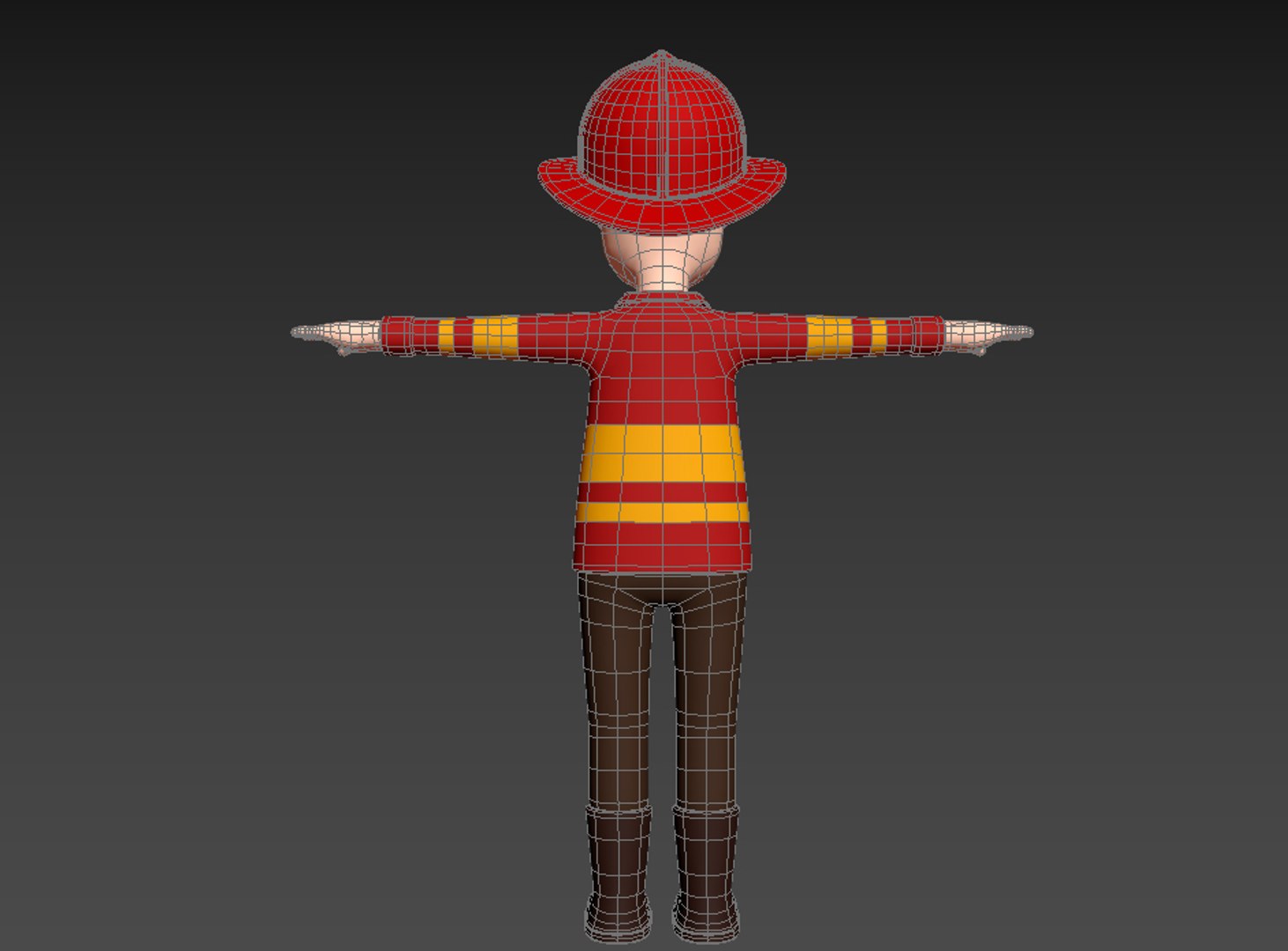 Firefighter character 3D model - TurboSquid 1612699