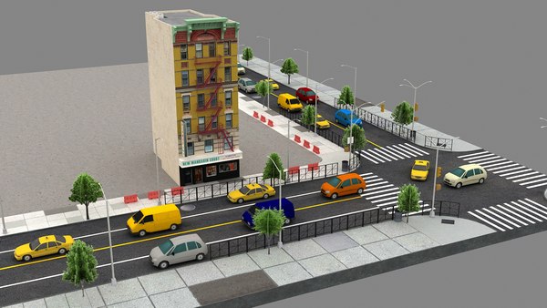 3D Chinatown Manhattan Building 02 model - TurboSquid 1852768