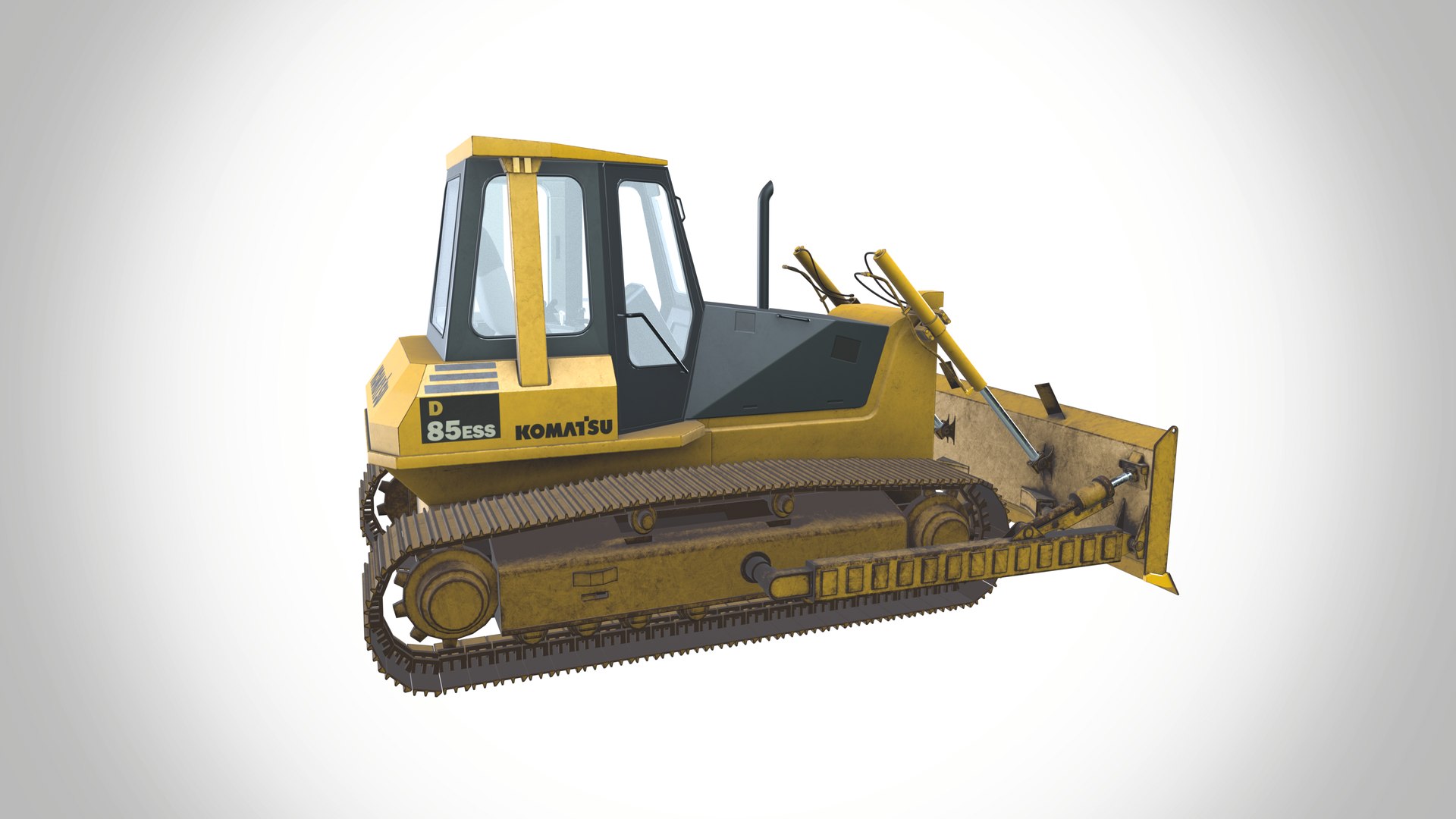Excavator Dozer 3D Model - TurboSquid 2279893