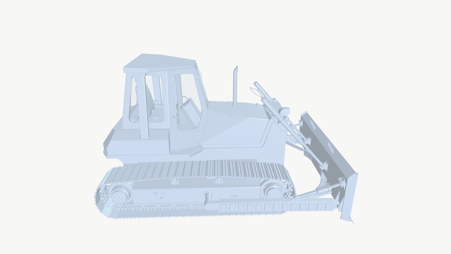 Excavator Dozer 3D Model - TurboSquid 2279893