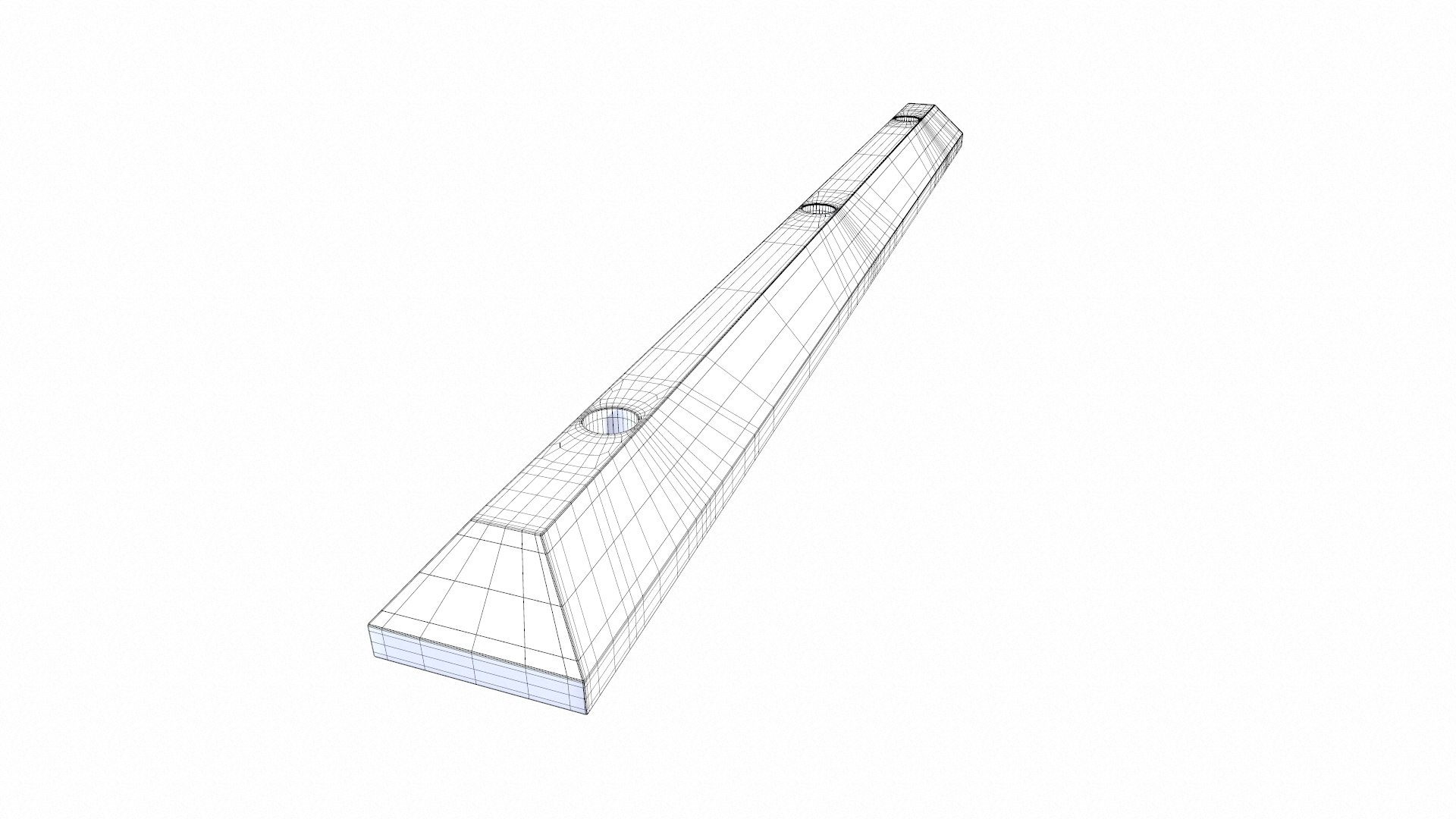3D Wheel Stopper Model - TurboSquid 2343694