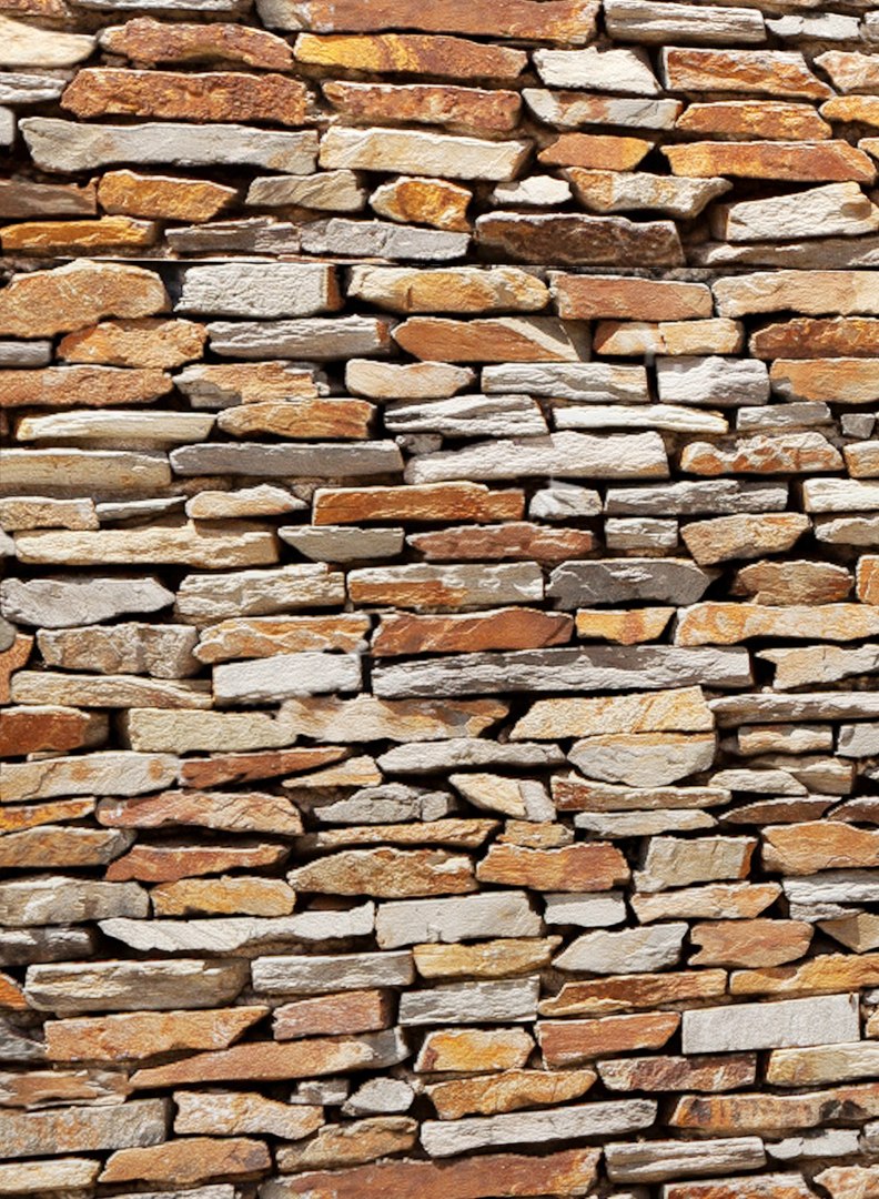 3d Stone Slate Model