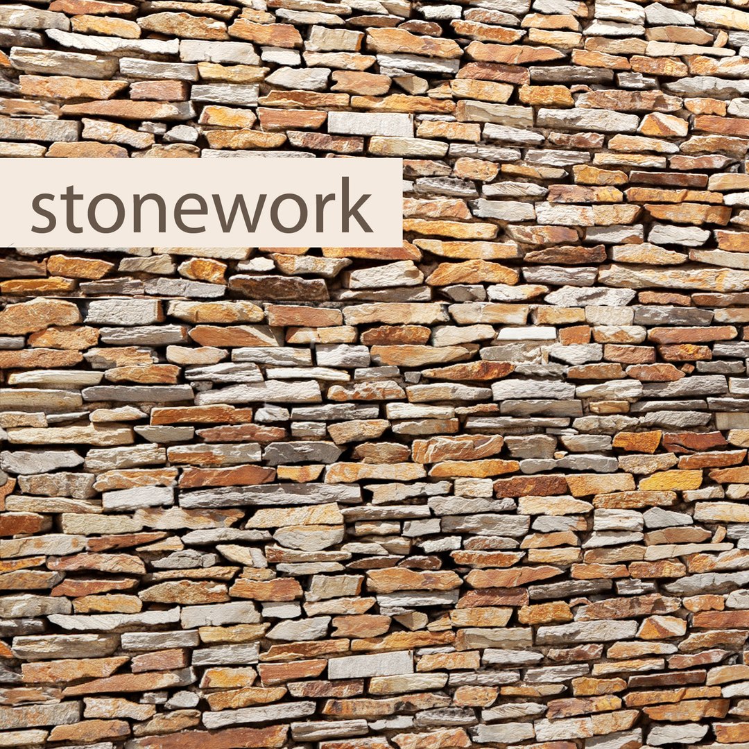 3d Stone Slate Model