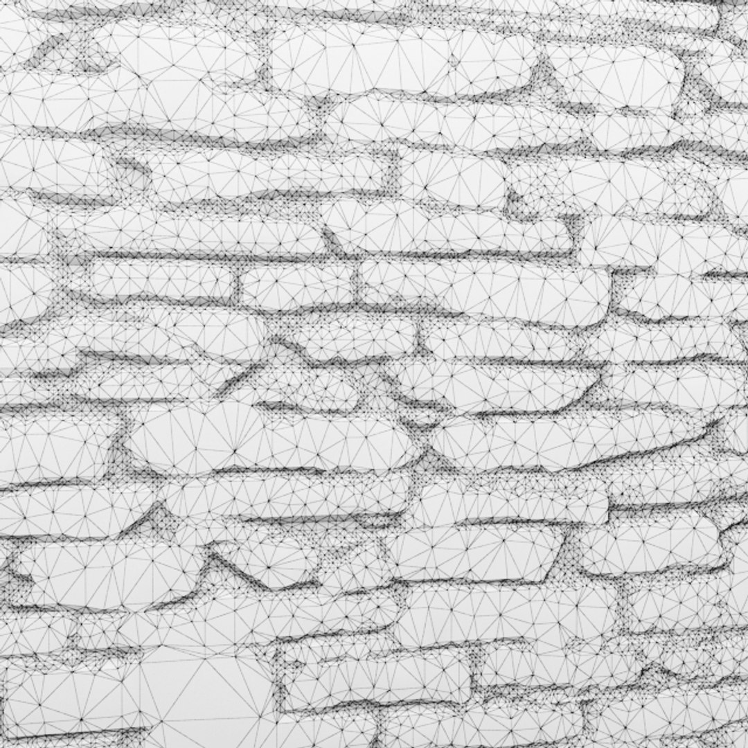 3d Stone Slate Model