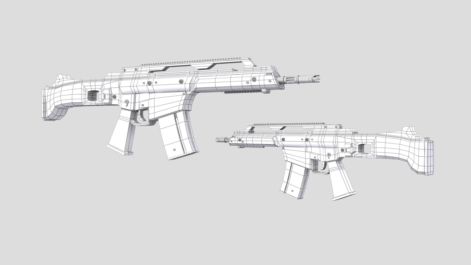 gun gaming 3d max