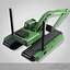 3d Waterking Excavator Pattons Model