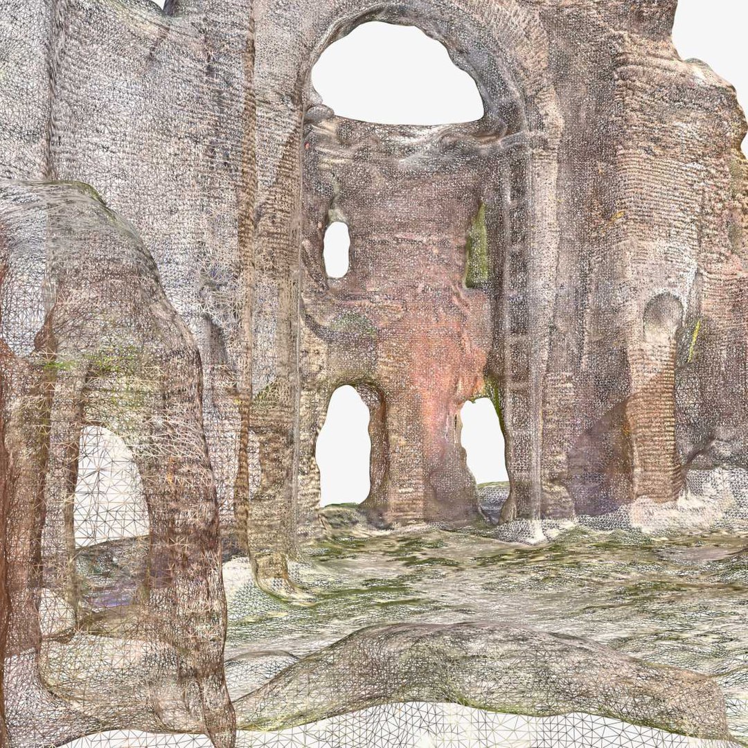 ruins 7 - red 3d max
