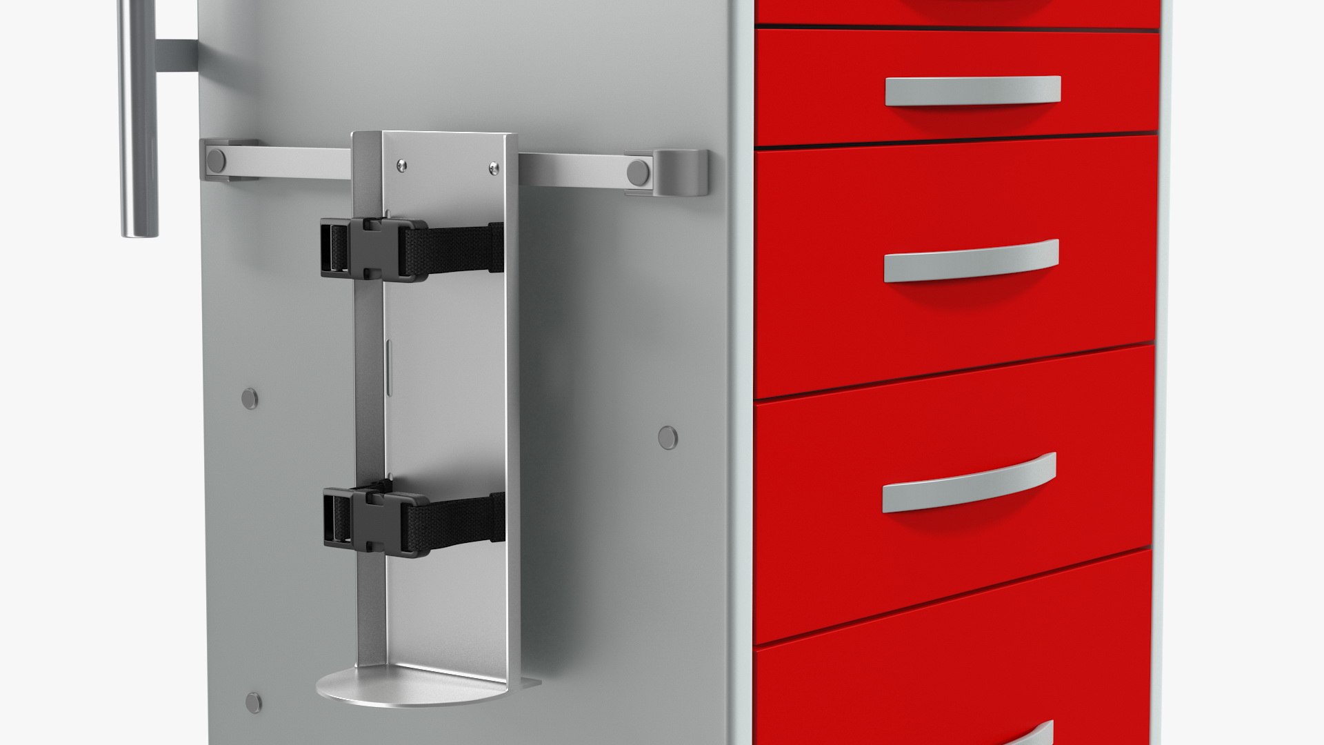 3D detecto medical cart defibrillator model - TurboSquid 1635387
