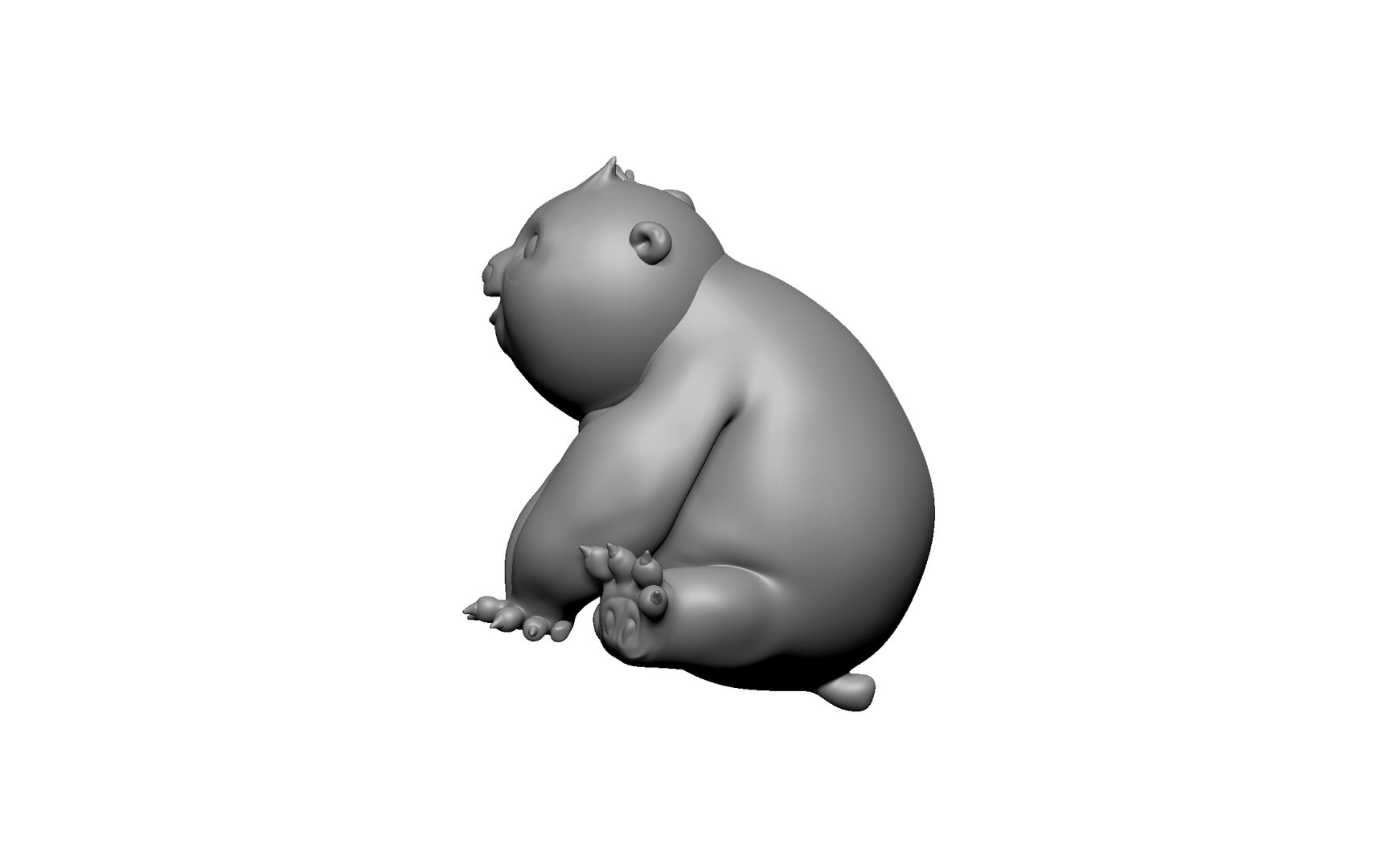 Panda Cartoon 3D Model - TurboSquid 2207723