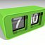 3d Model Flip Clock