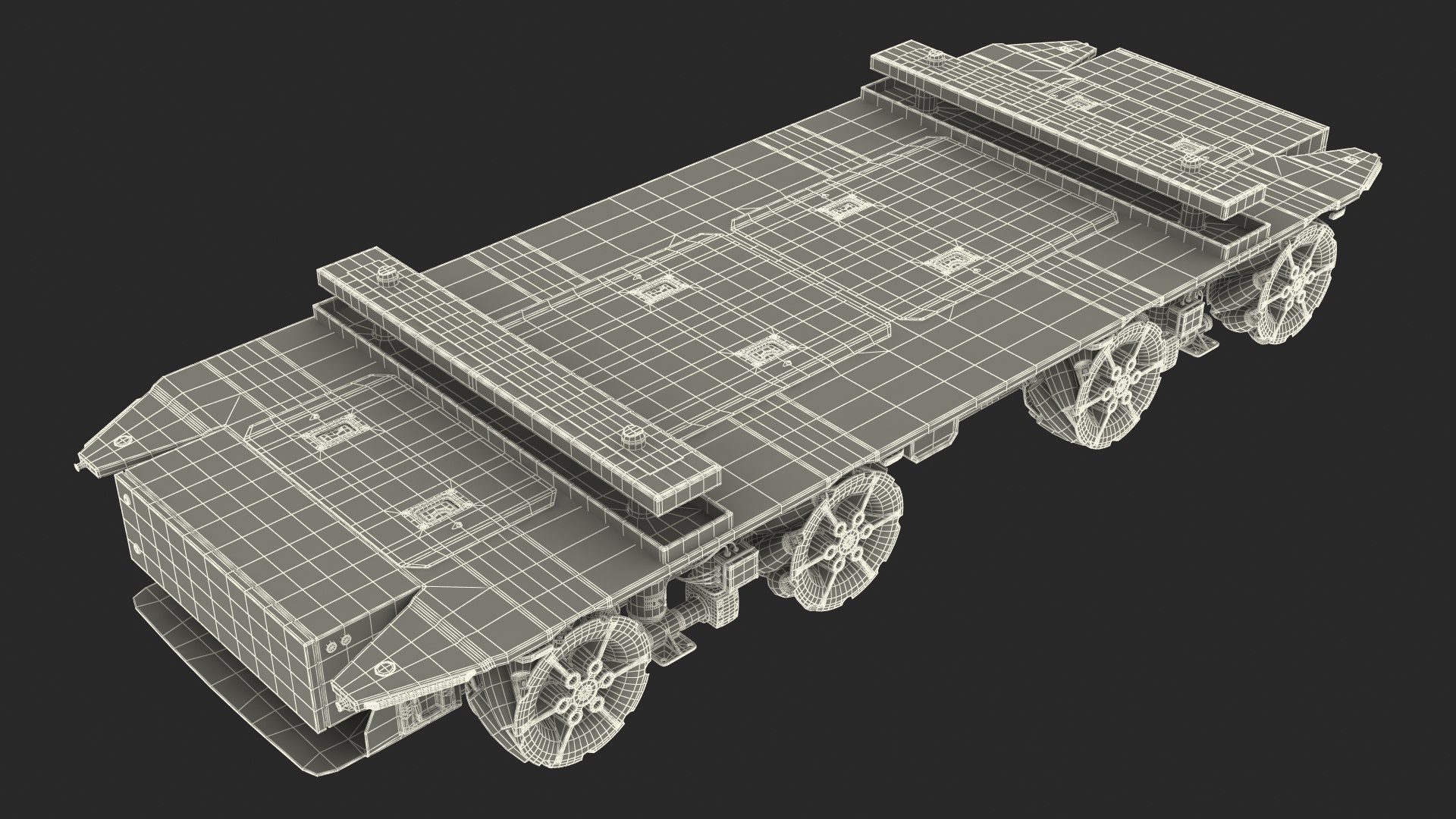 3D White Omnimove Mobile Platform KUKA - TurboSquid 2111830