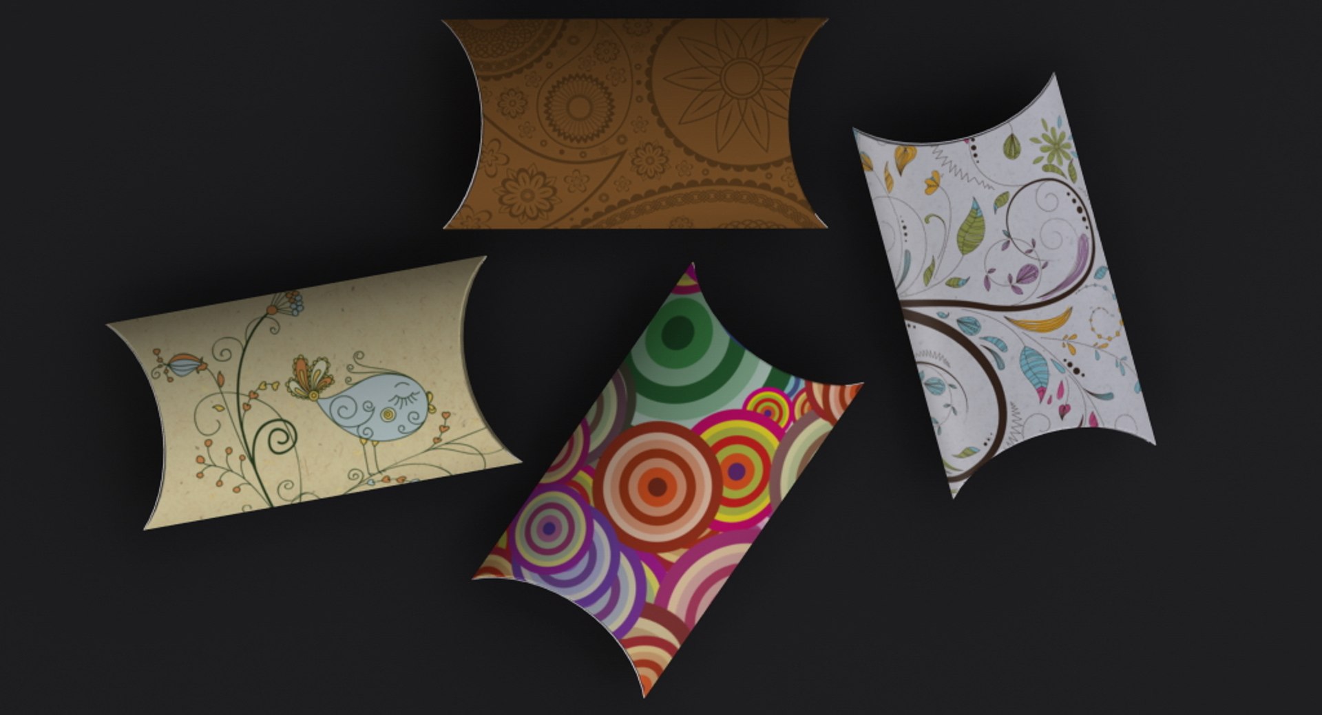 Pillow Box 3d Model