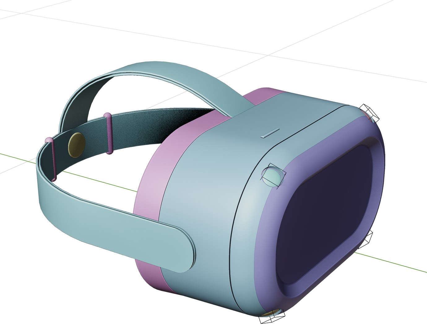 3D VR Headset model - TurboSquid 2106544