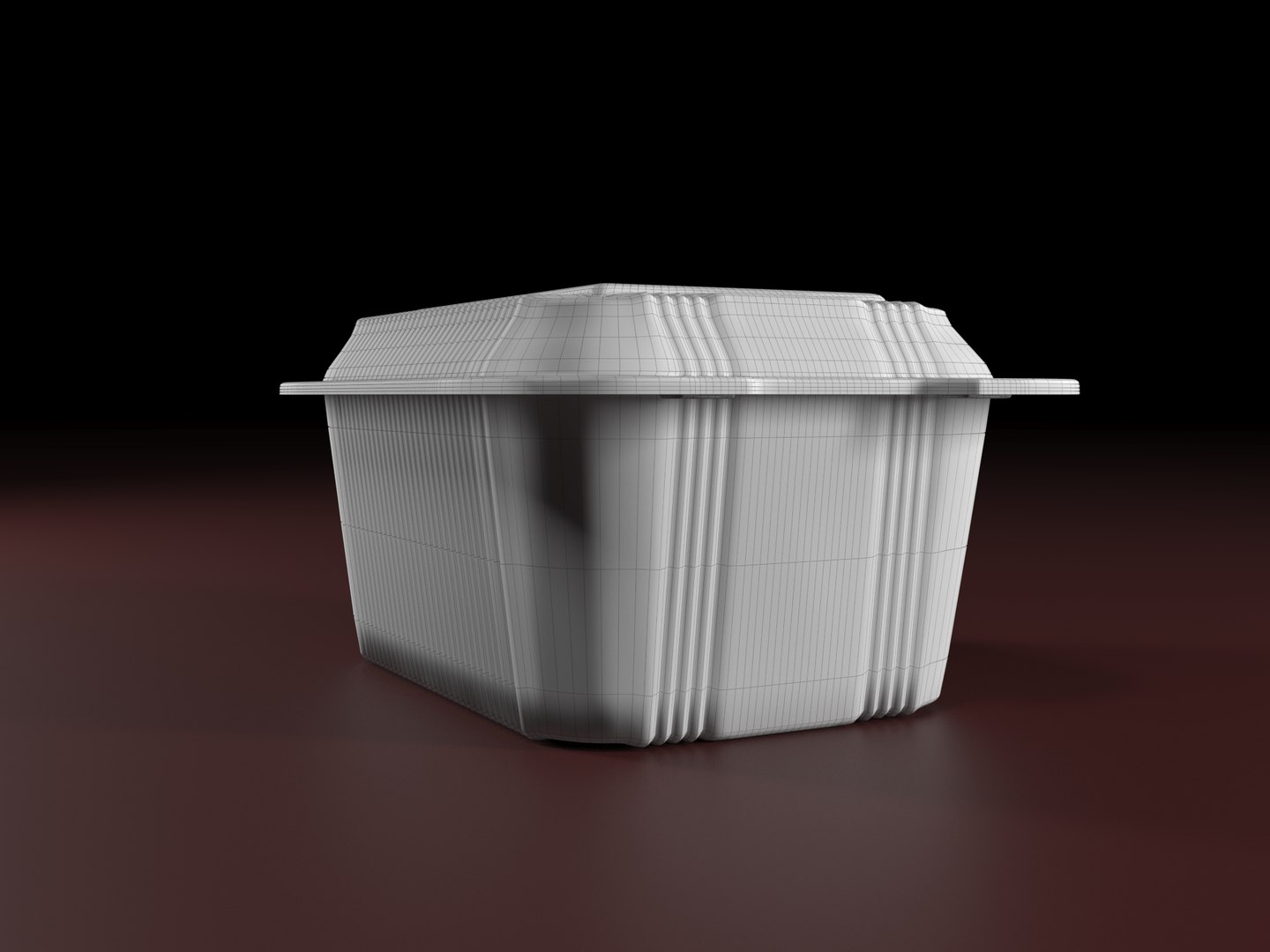 3D container plastic model - TurboSquid 1463115