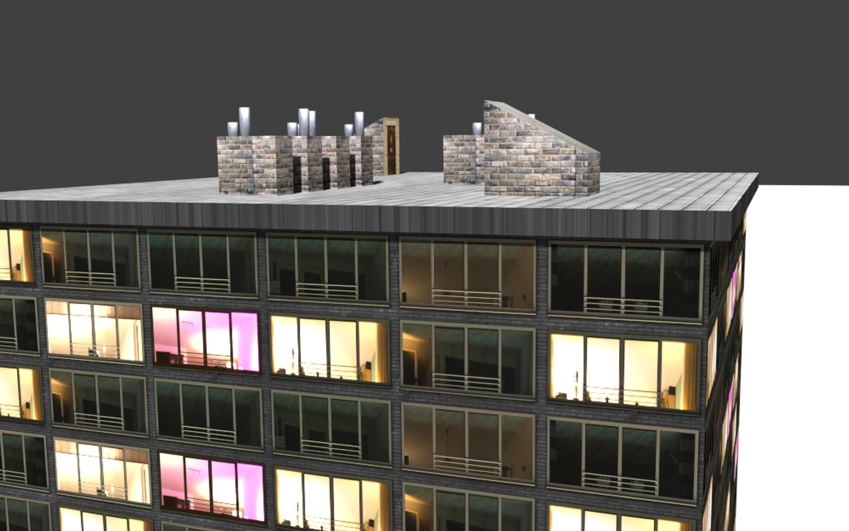 3d Model Skycraper Building