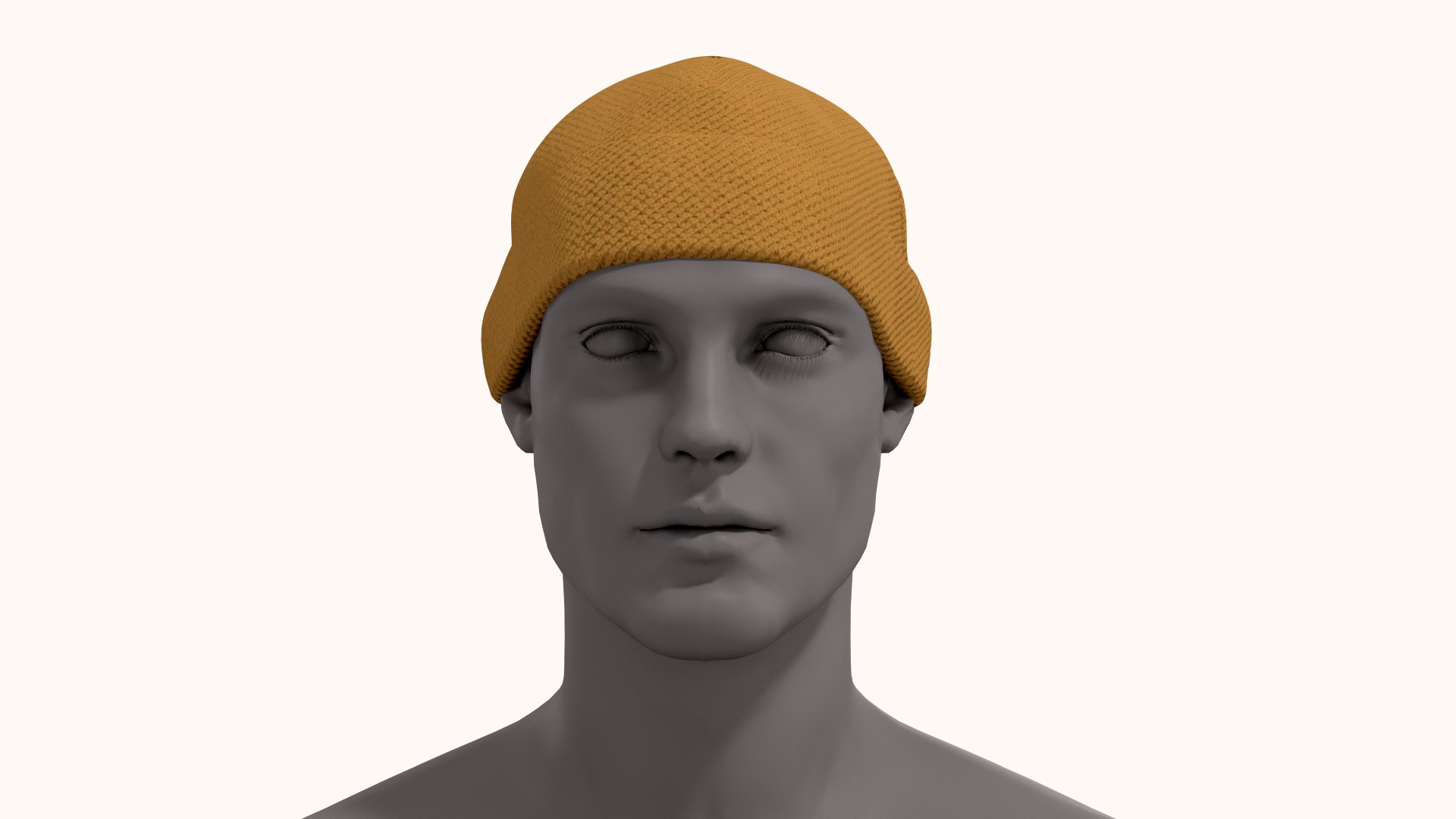 Beanie Hat Unisex Winter Cap Clo3d 3D Model - TurboSquid 2003712