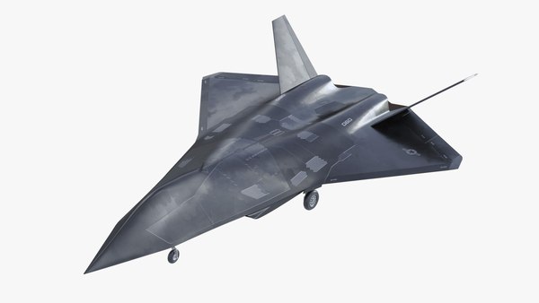 3D Future Drone Jet Fighter Concept 2050 model - TurboSquid 1815804