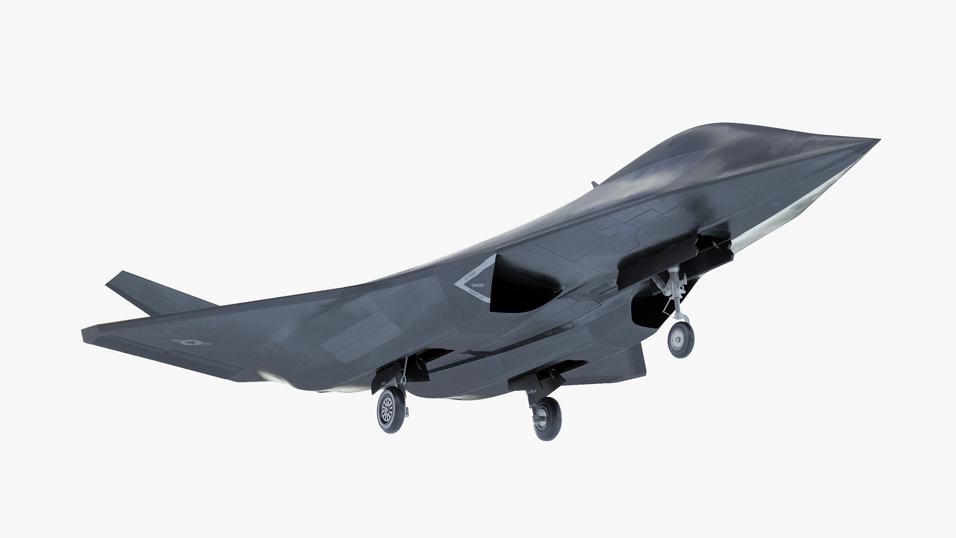 Futuro Drone Jet Fighter Concept 2050 Modelo 3D - TurboSquid 1815804
