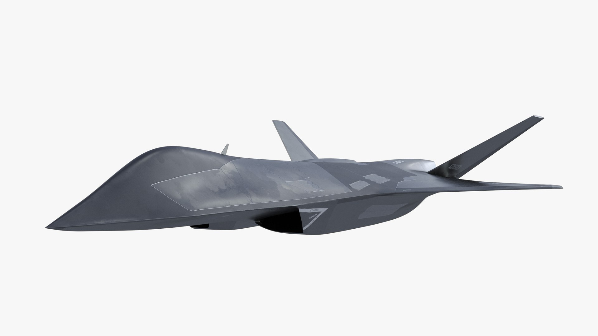 3D Future Drone Jet Fighter Concept 2050 Model - TurboSquid 1815804