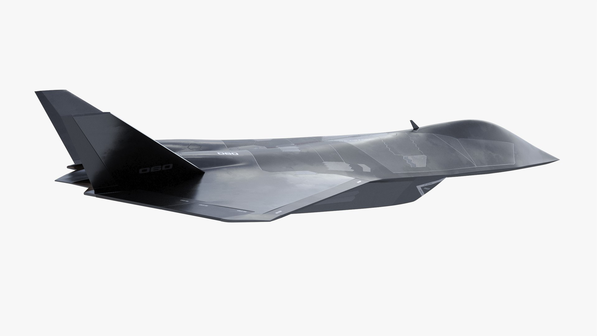 3D Future Drone Jet Fighter Concept 2050 Model - TurboSquid 1815804