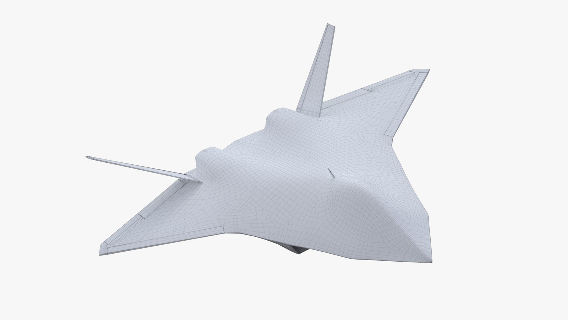 3D Future Drone Jet Fighter Concept 2050 Model - TurboSquid 1815804