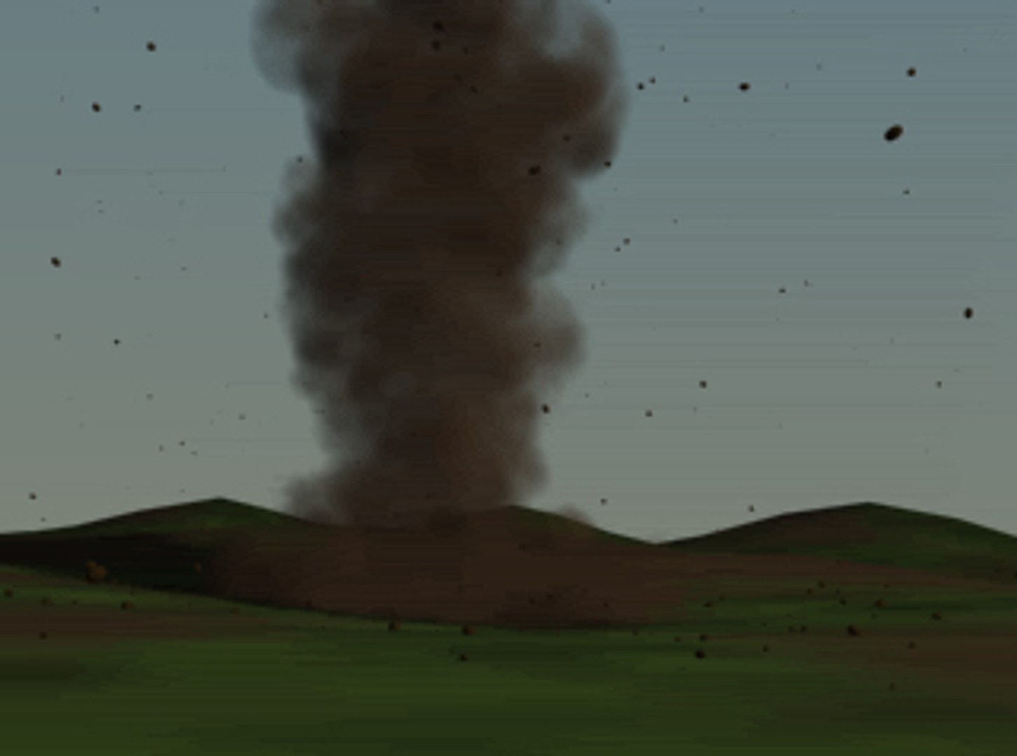 3d Model Mortar Explosion