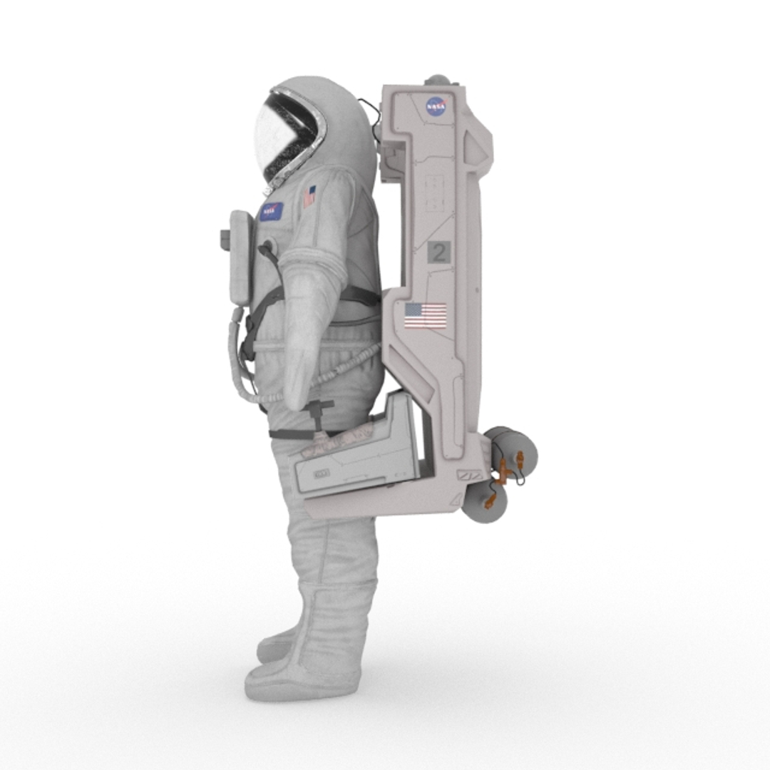 3D Space Suit Model - TurboSquid 1392459