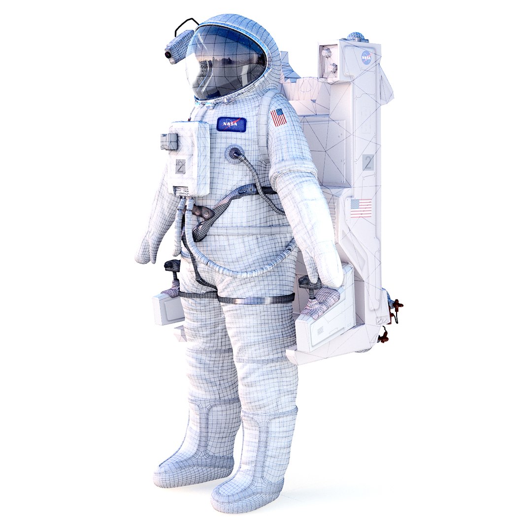 3D Space Suit Model - TurboSquid 1392459