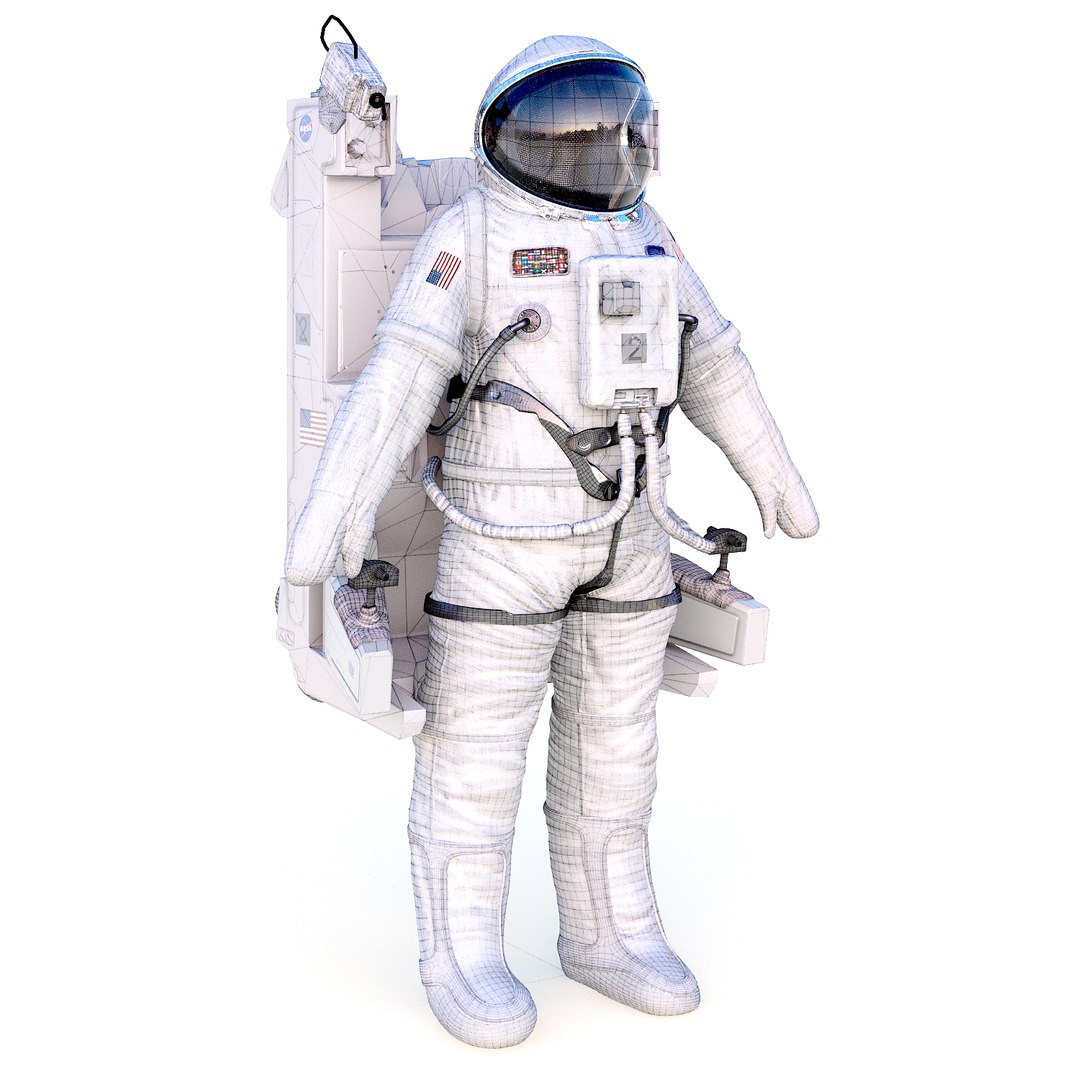 3D Space Suit Model - TurboSquid 1392459