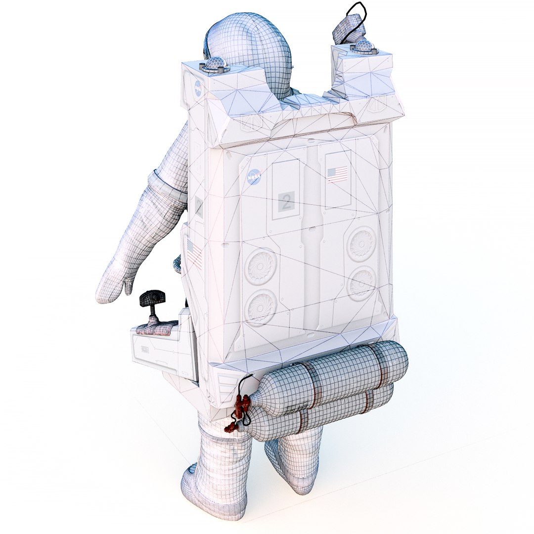 3D Space Suit Model - TurboSquid 1392459