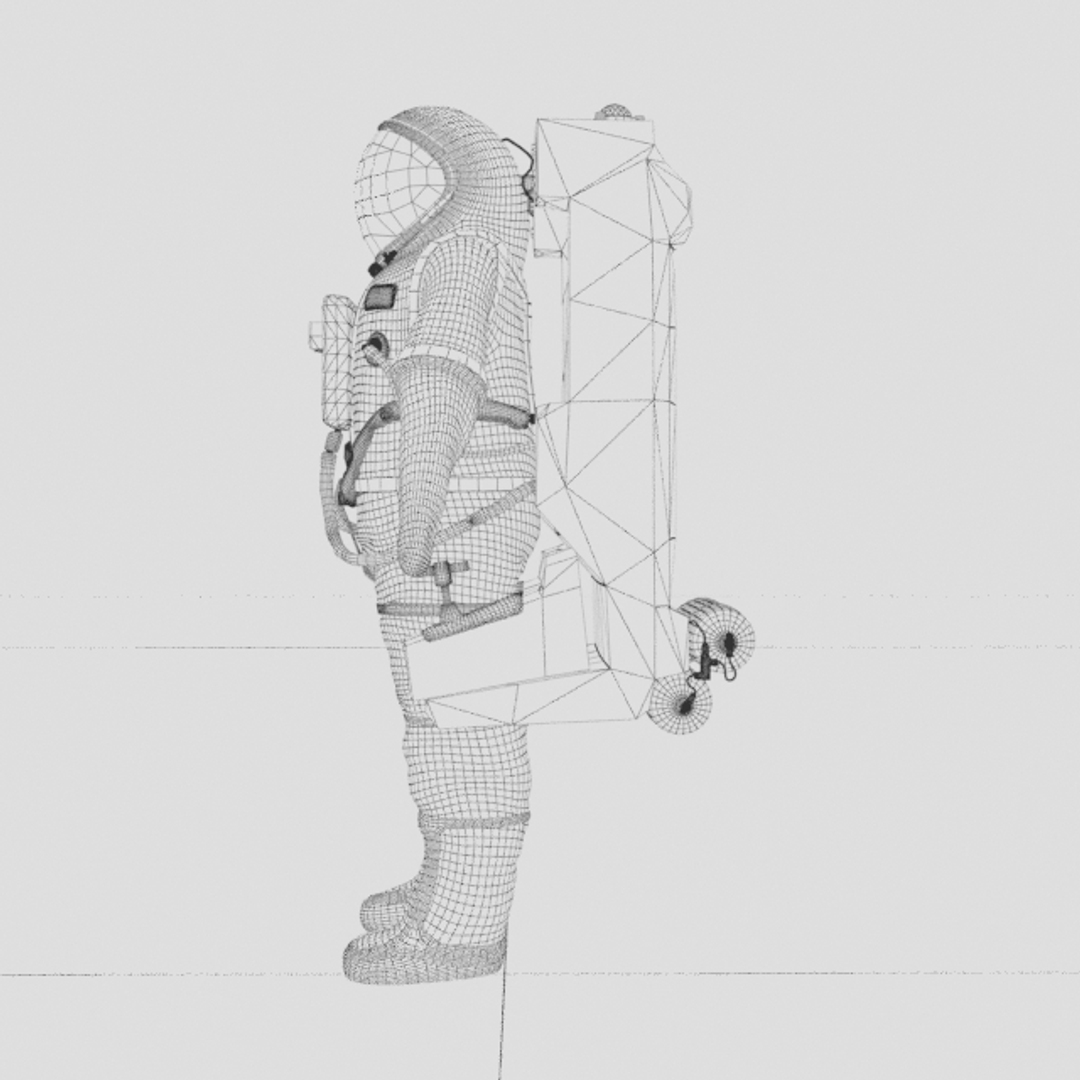 3D Space Suit Model - TurboSquid 1392459