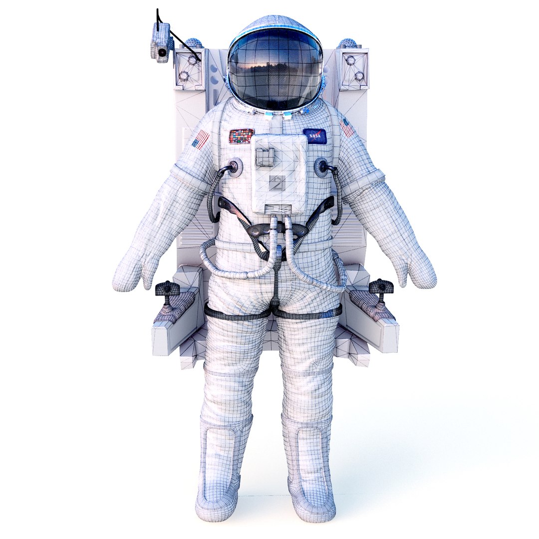 3D Space Suit Model - TurboSquid 1392459