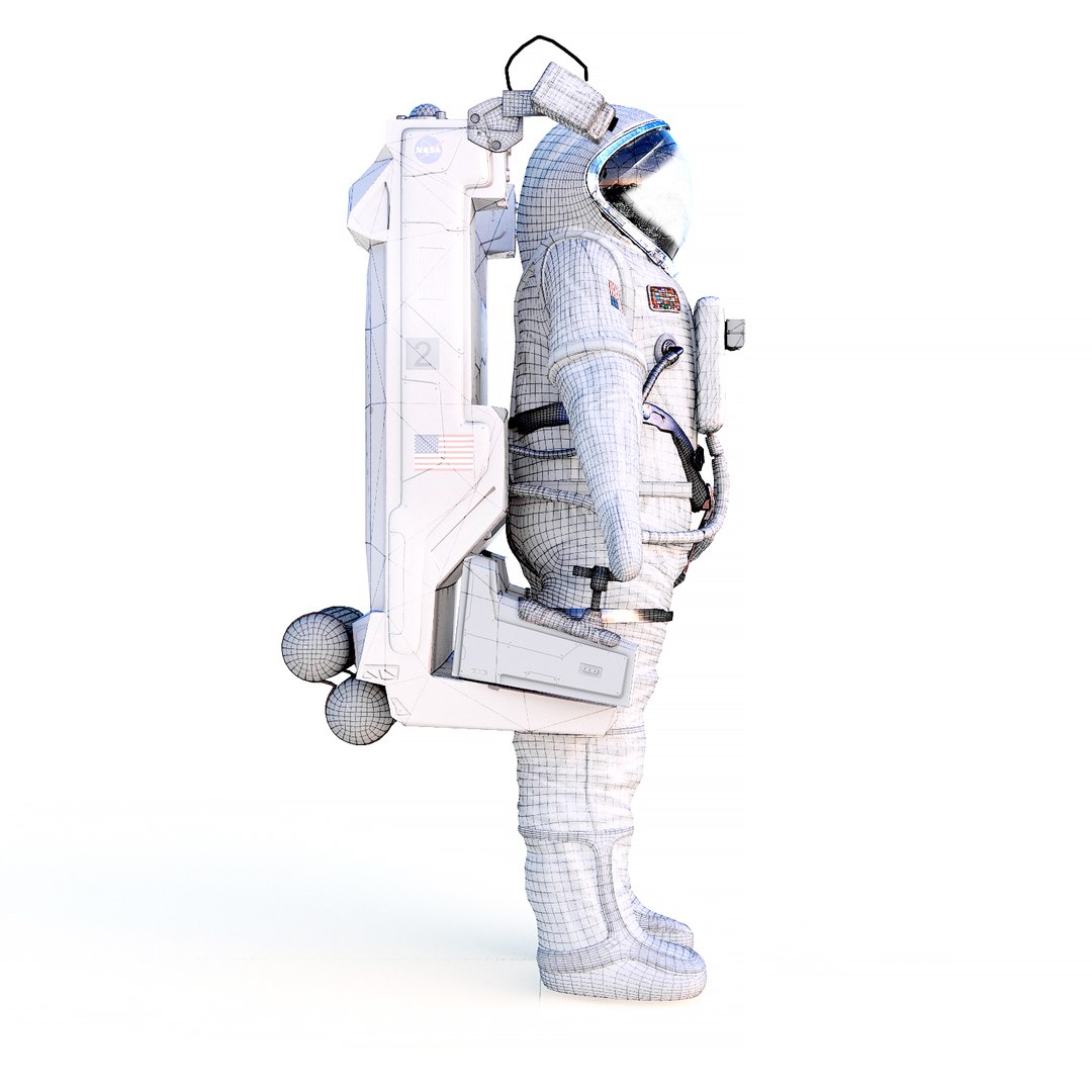 3D Space Suit Model - TurboSquid 1392459