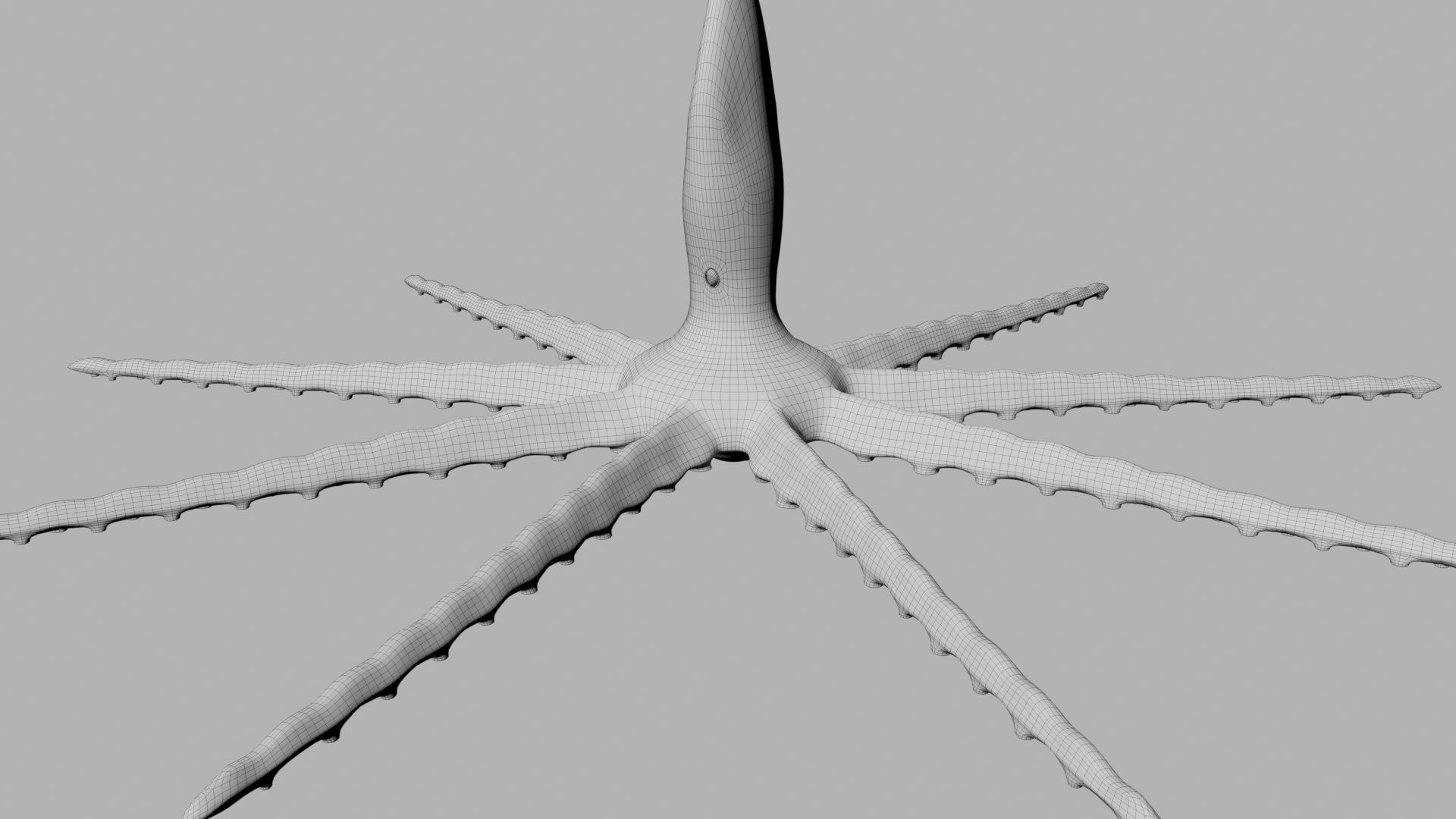 3D Red Alien Squid Rig Model - TurboSquid 2289785