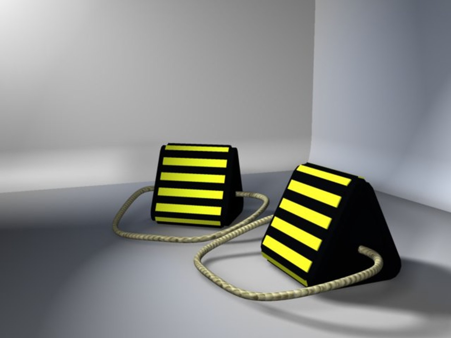 Chocks 3d Model